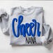 Blue Cheer Bundle Png, Cheerleader Png, Cheer Png, Cheer Season Png ...