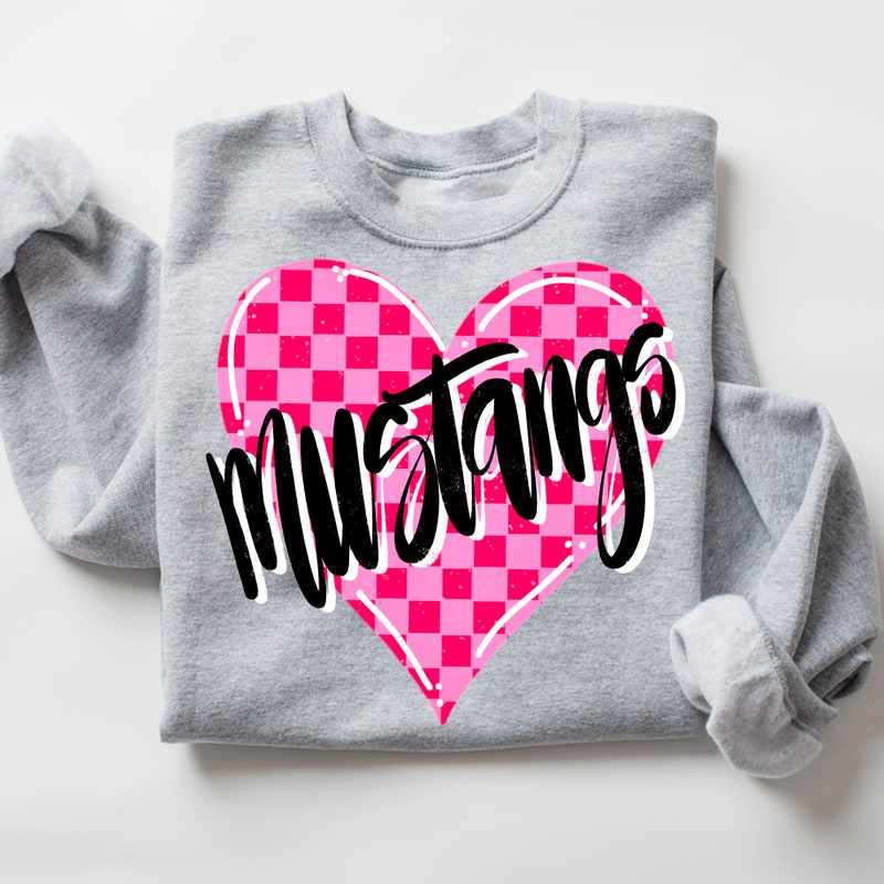 Mustang Heart Shirts - Etsy