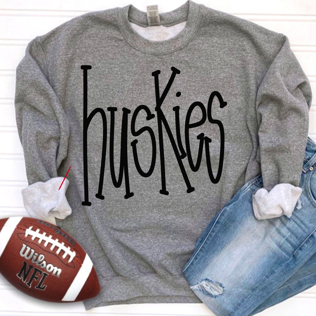 Huskies Hand Lettered Digital Download Hand Lettered, Mascot, Baseball ...