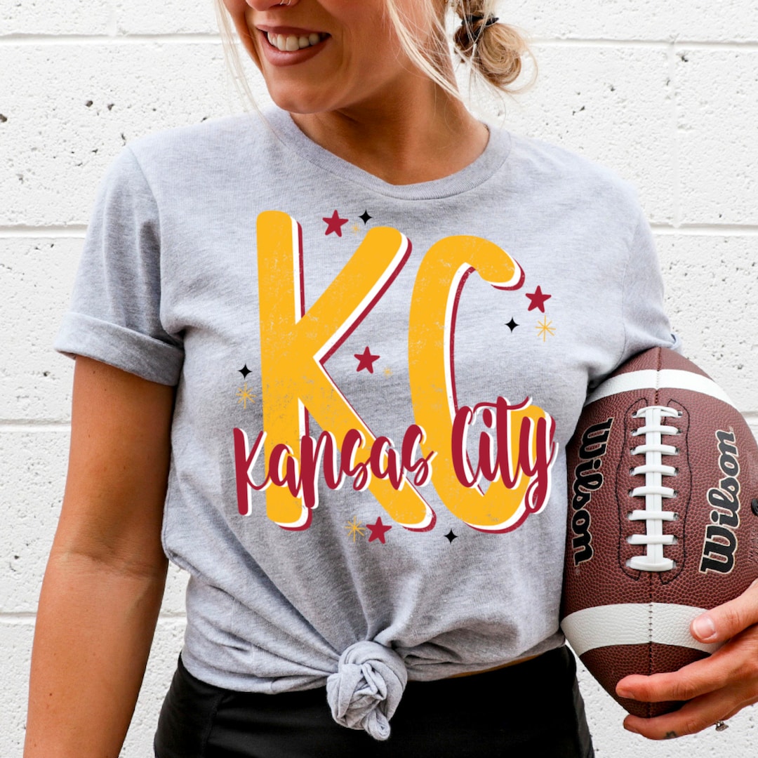 Kansas City Png, Kansas City Shirt Design, Printable Football Design ...