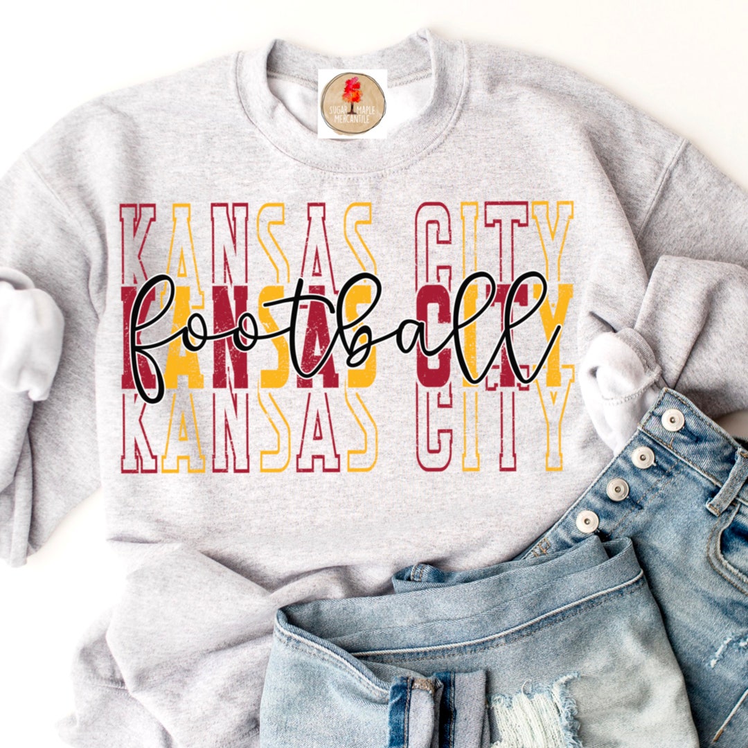 Kansas City Png, Kansas City Shirt Design, Printable Football Design ...