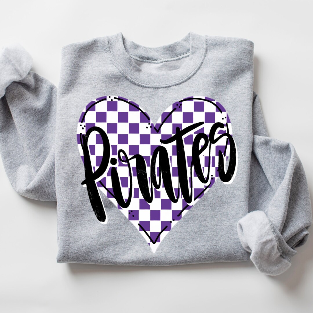 Pirates Varsity Valentine Mascot Shirt Design, Valentines Day Png ...