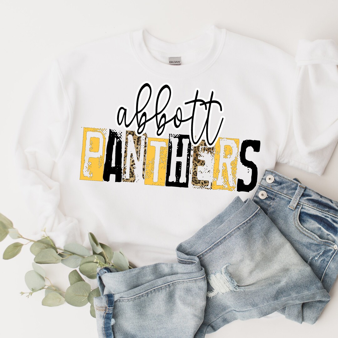 Abbott Panthers Custom Digital Download/ Red & Blue Baseball - Etsy