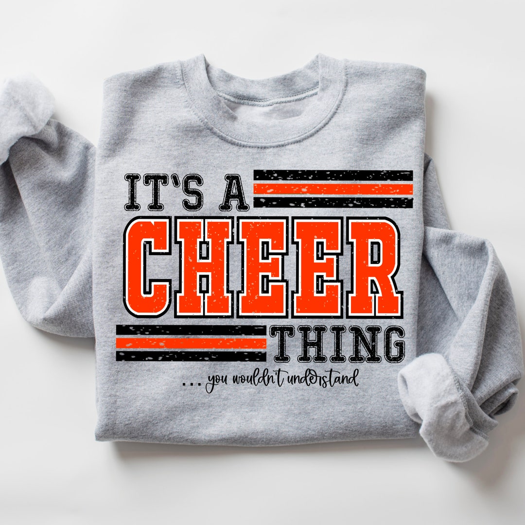 Orange and Black Cheer Png, It’s a Cheer Thing Mascot, Varsity Cheer ...