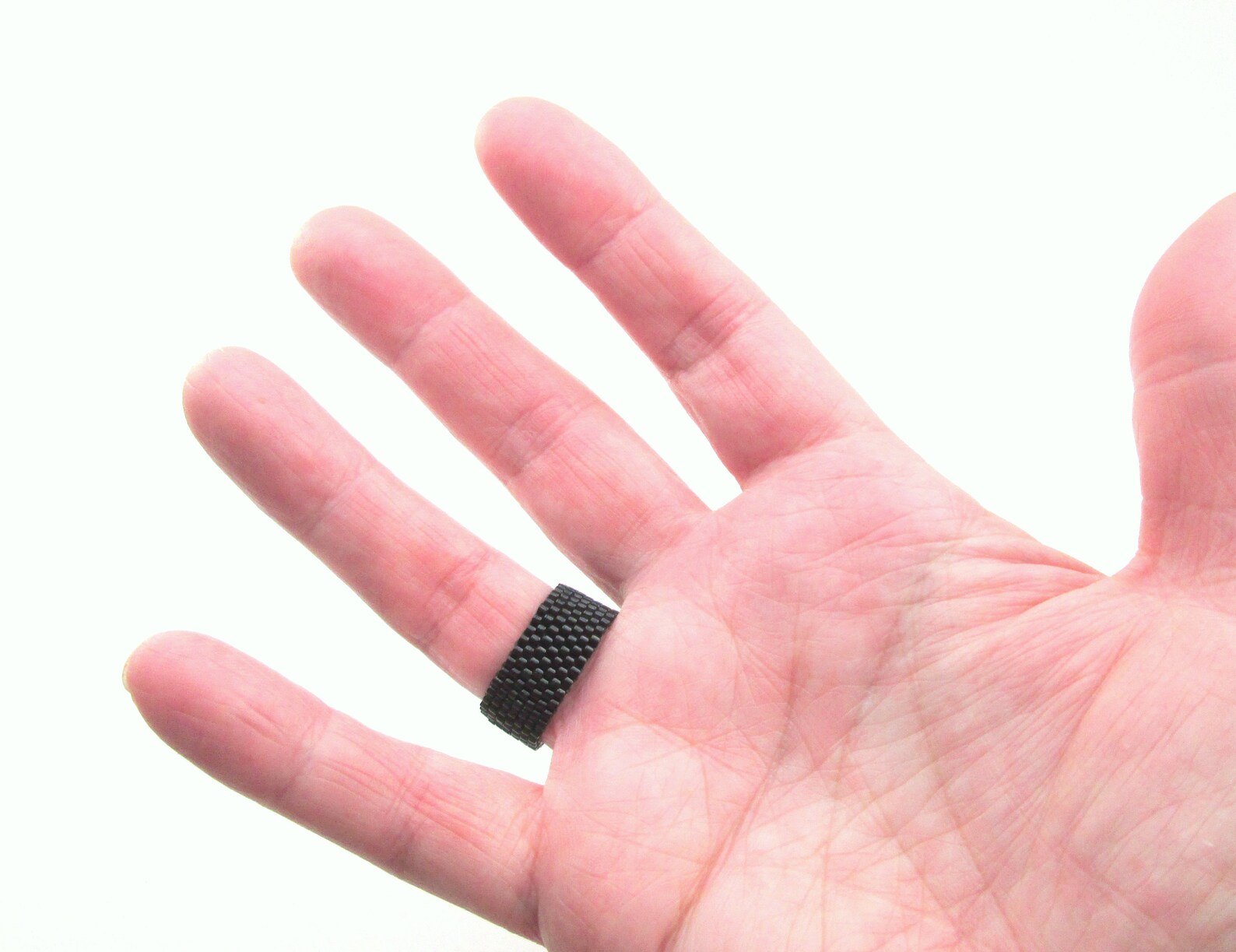 Subtle Transgender Flag Seed Bead Ring Transpride Jewelry - Etsy