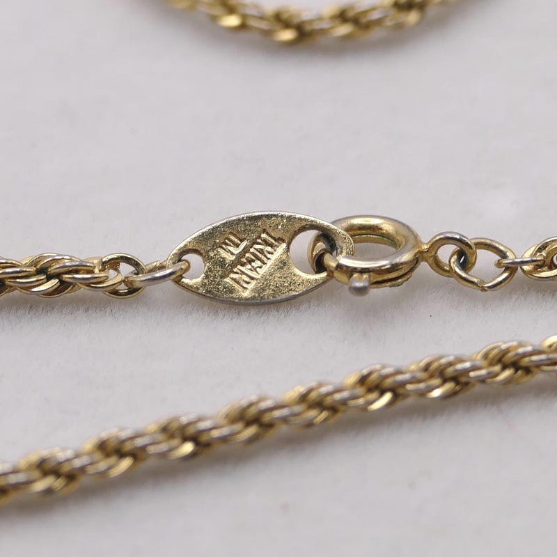 Vintage Trifari Chains - Etsy
