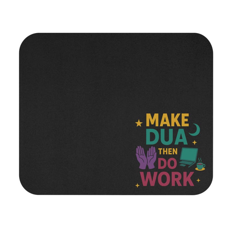 Islamic Entrepreneur Mouse Pad, Muslim Desk Accessories, Halal Gift for ...