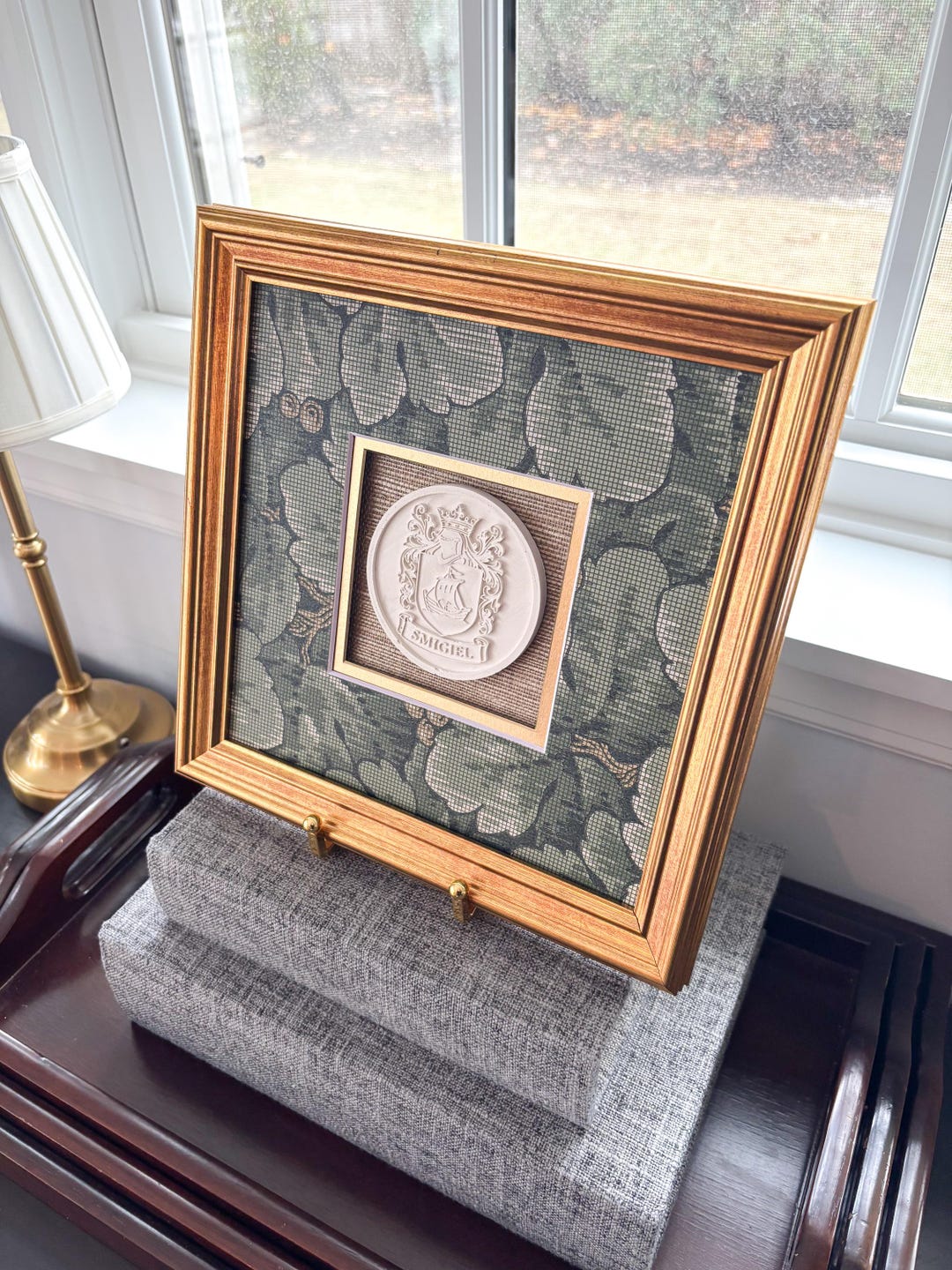 Custom Crest Intaglio and Framing | Size Varies - Etsy