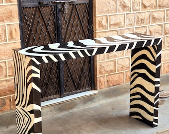 black radiator console