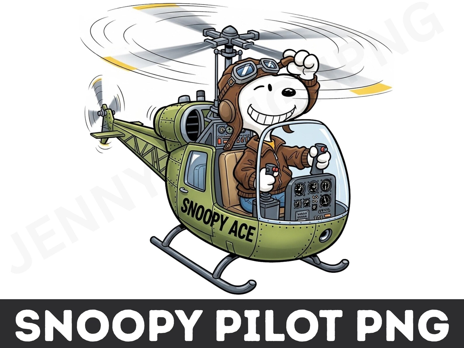 Camiseta Snoopy Pilot PNG, Clip art de perro de dibujos animados retro ...
