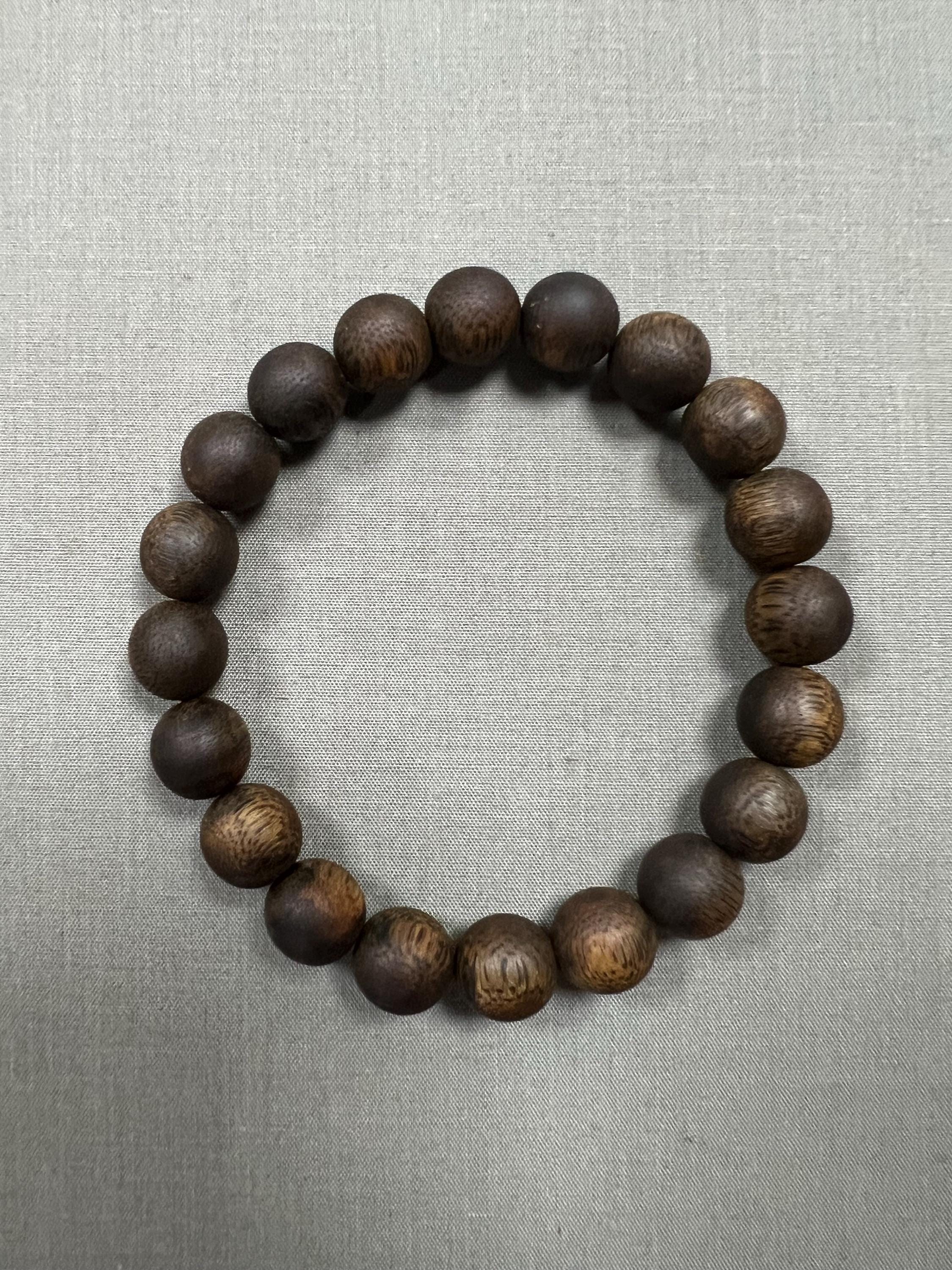 Natural Hainan Kyara Agarwood Bracelet: Strong Fragrance, Meditation ...