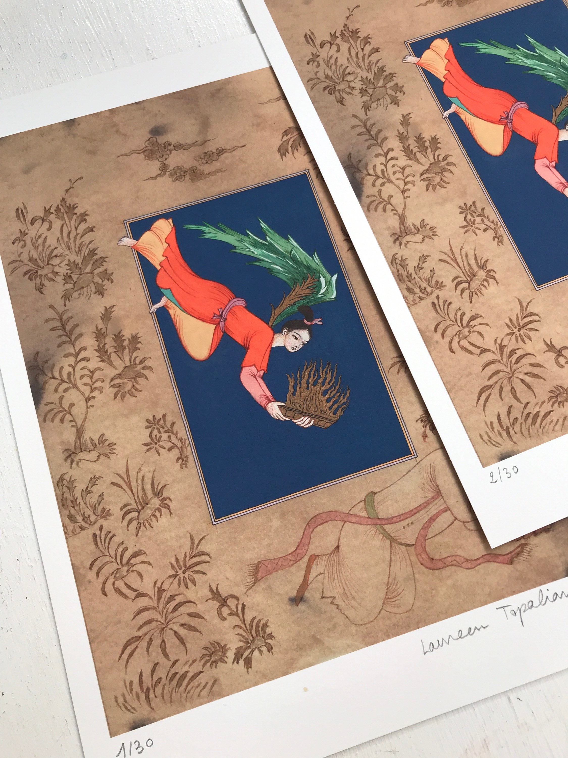 Persian Painting - Persian Miniature-iranian Painting-iranian Miniature ...