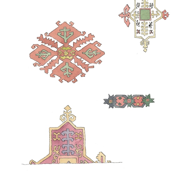 Armenian Patterns - Etsy