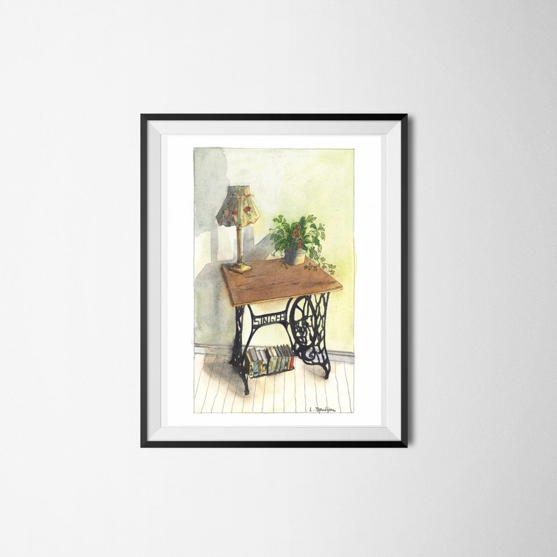 Fashion Design Painting-singer Painting singer Sewing - Etsy