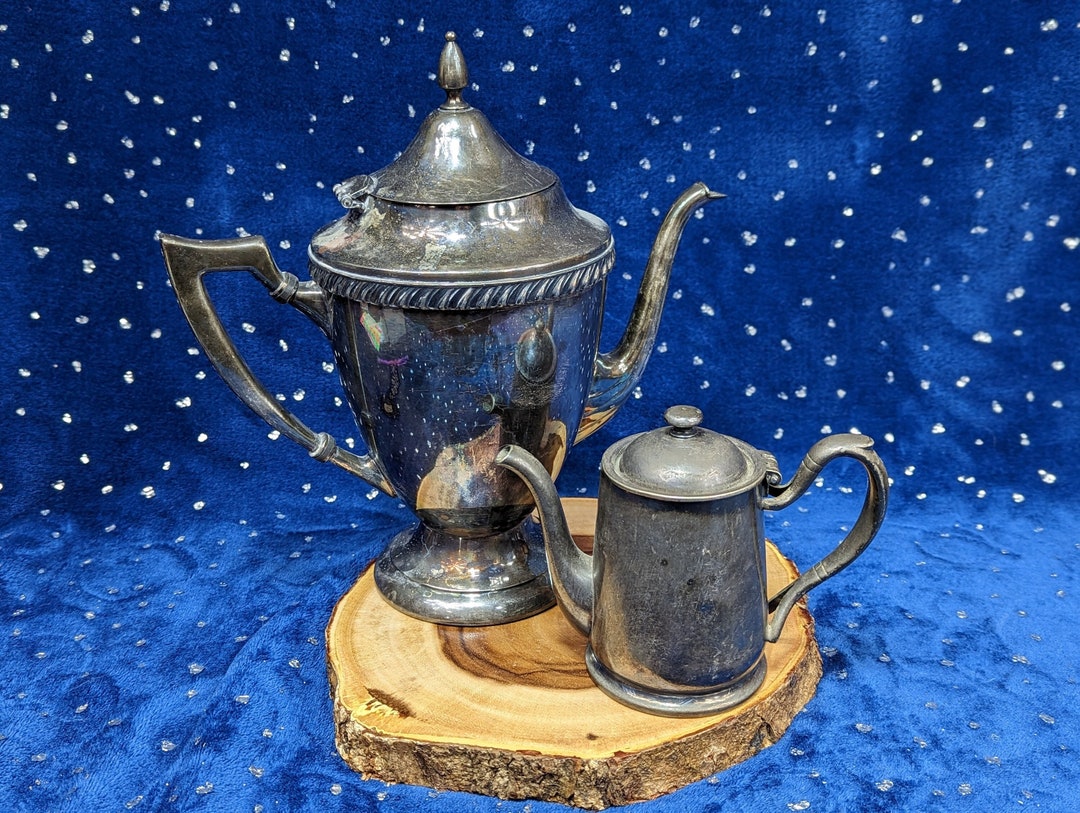 Vintage Silver Teapots - Two Sizes to Choose From - Spell Component ...