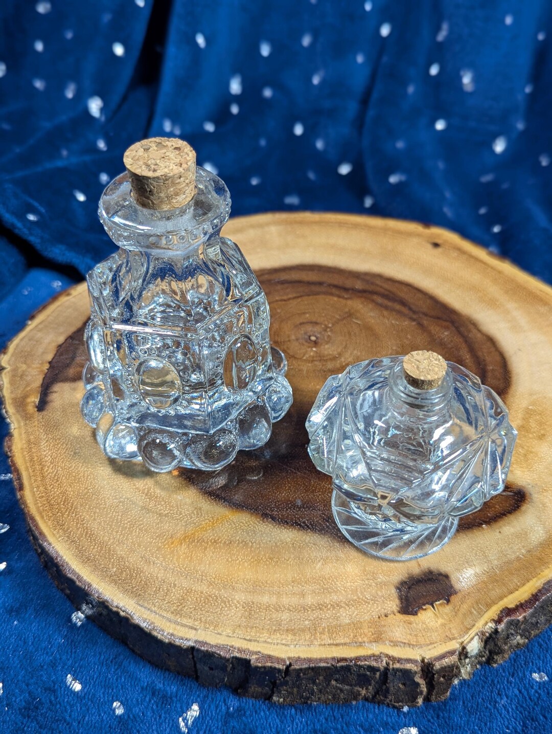 Small Cut Glass Potion Bottles – Witch Altar Decor, Spell Tool - Etsy