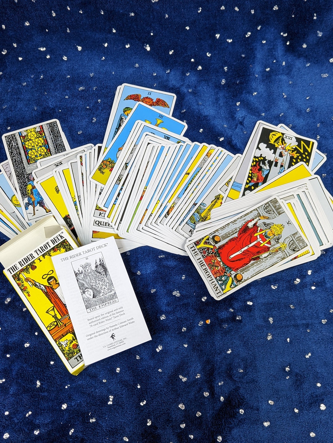 Rider Waite Tarot Deck - Like New Tarot Fortune Telling Oracle Magic Cards - Etsy