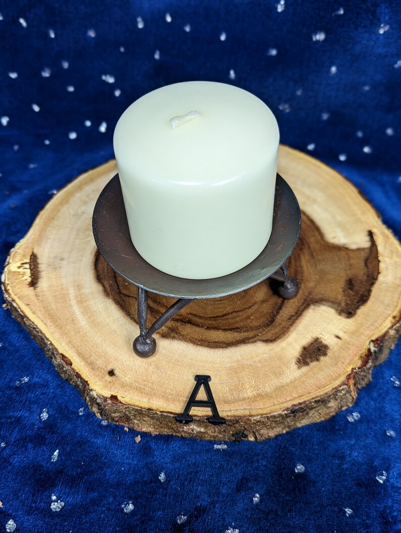 Metal Candle Plinths Stands Three Styles Vintage Ritual - Etsy