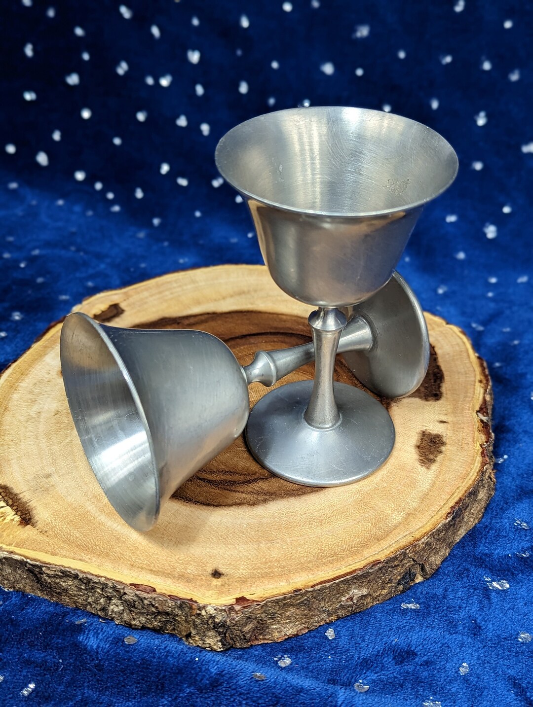 Vintage Pewter Goblet - Chalice - Ritual Cup - Altar Accessories ...