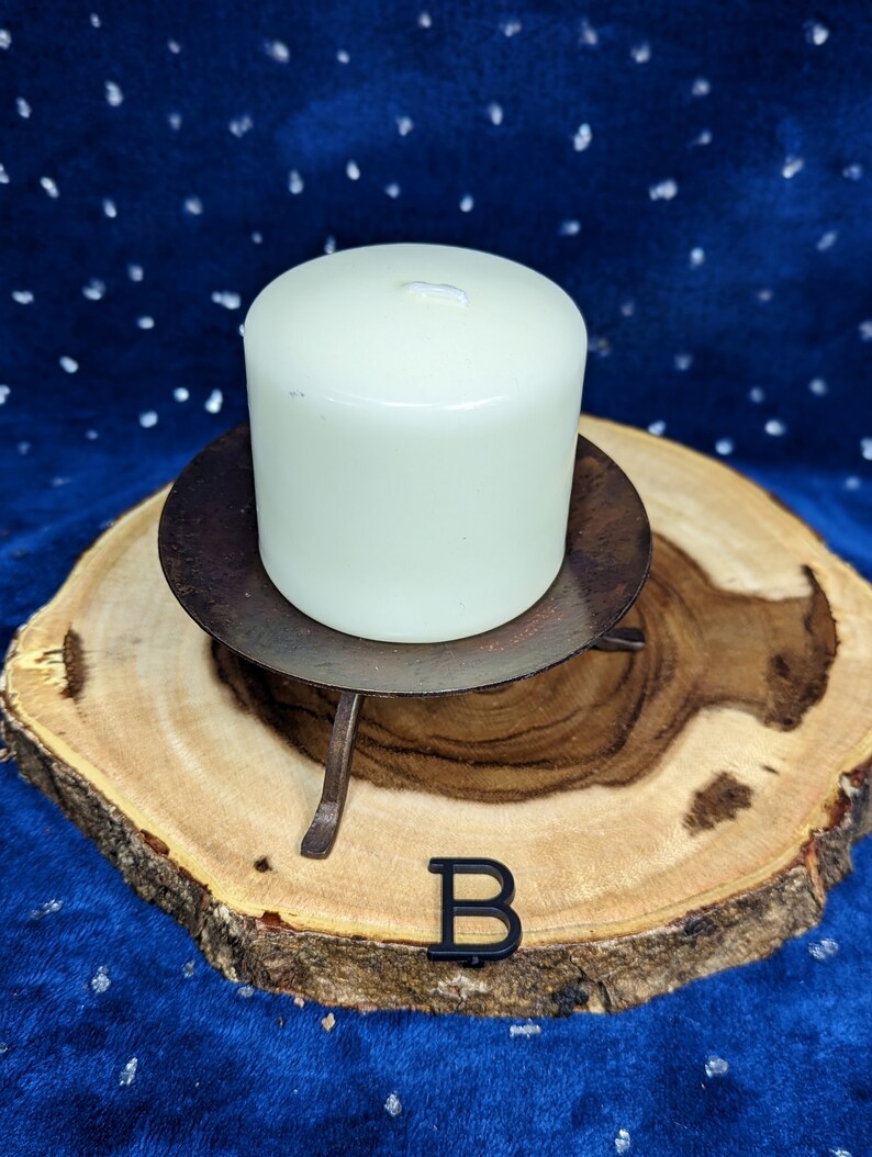 Metal Candle Plinths Stands Three Styles Vintage Ritual - Etsy