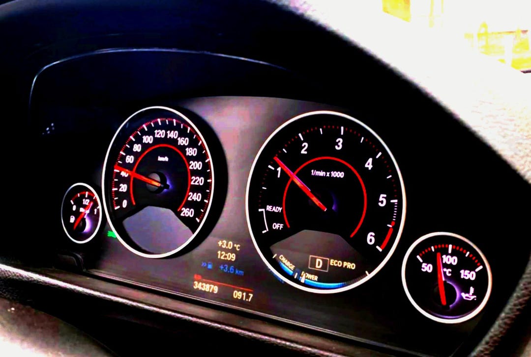 Bmw Sport Line Diesel/petrol Instrument Cluster F30 F32 F34 F36 - Etsy
