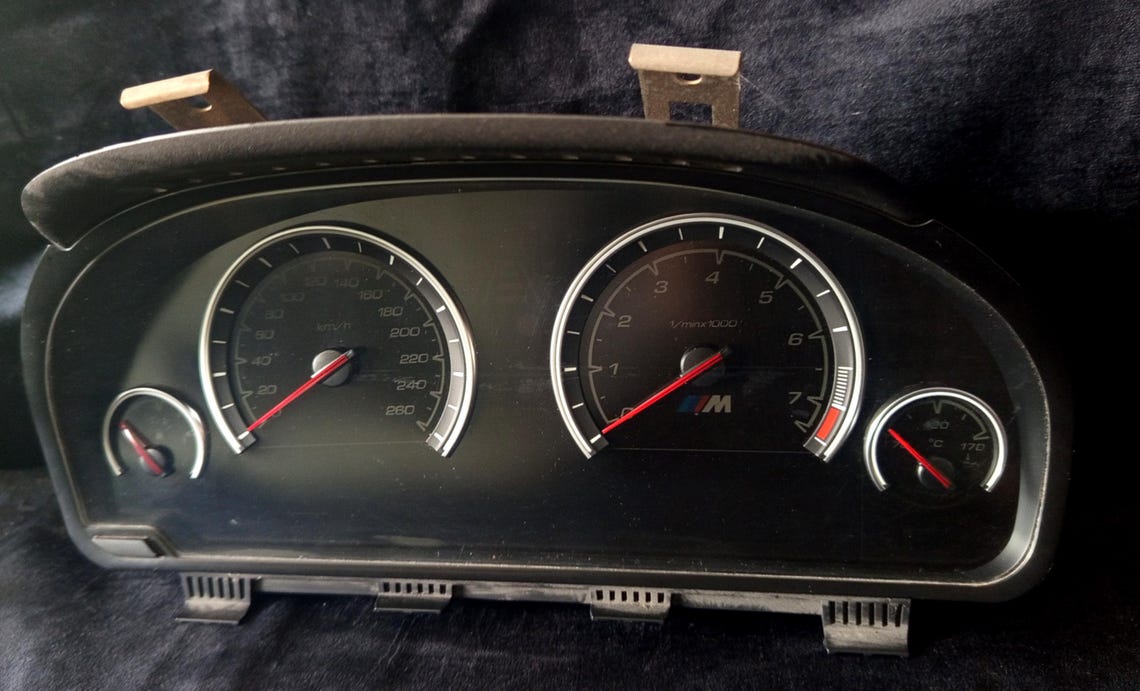 Bmw F10 F11 F07 F01 CUSTOM 7000k/rpm KM/H Instrument Cluster - Etsy