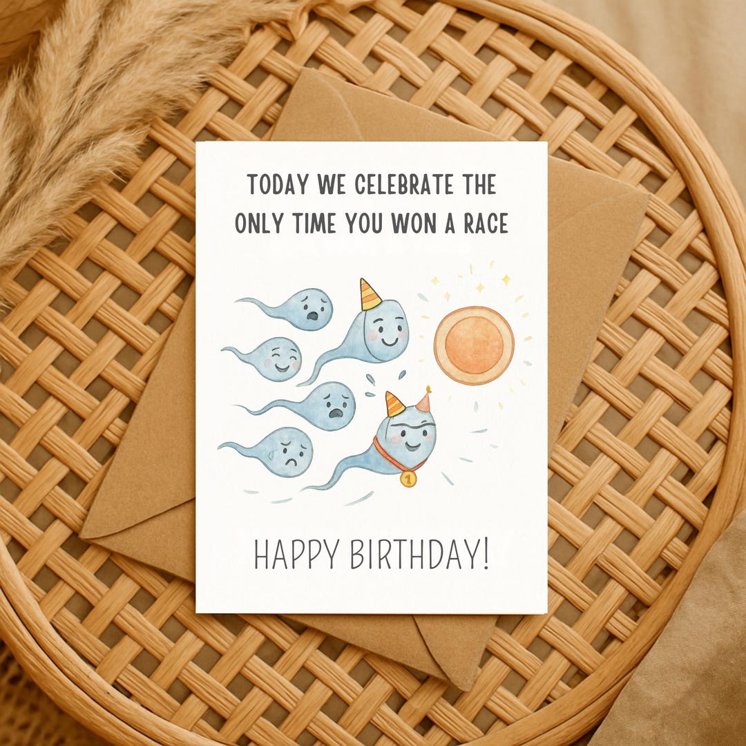 Sarcastic Birthday Roast Card – Funny Adult Birthday Greeting Card ...