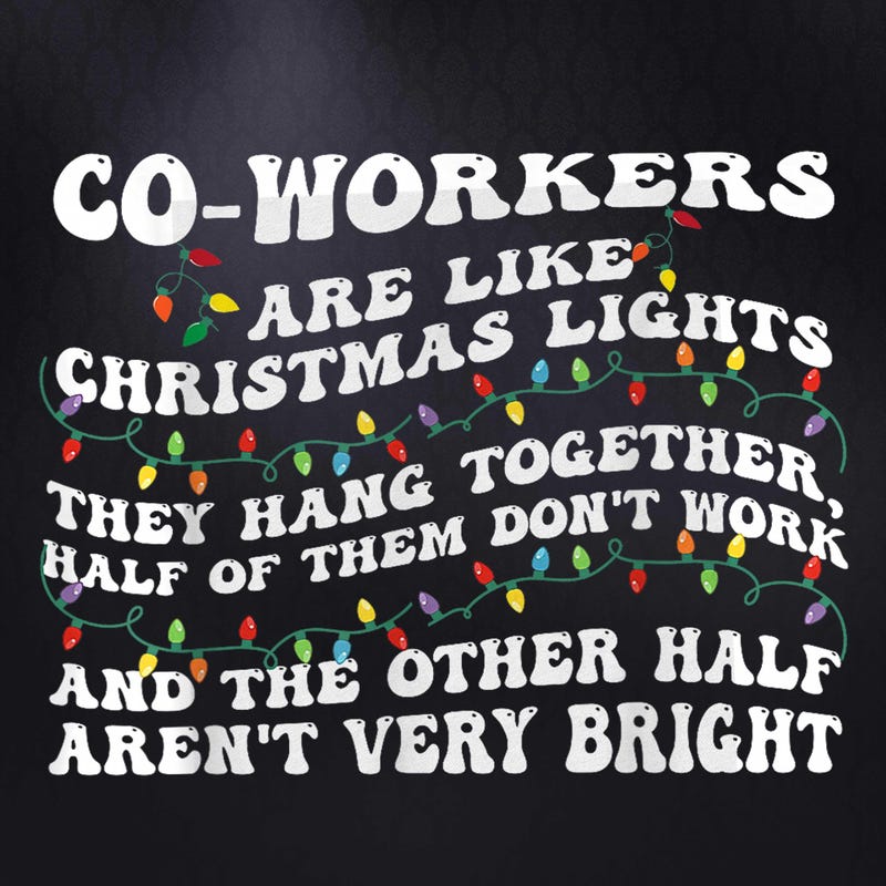 Funny Co Worker Christmas - Etsy