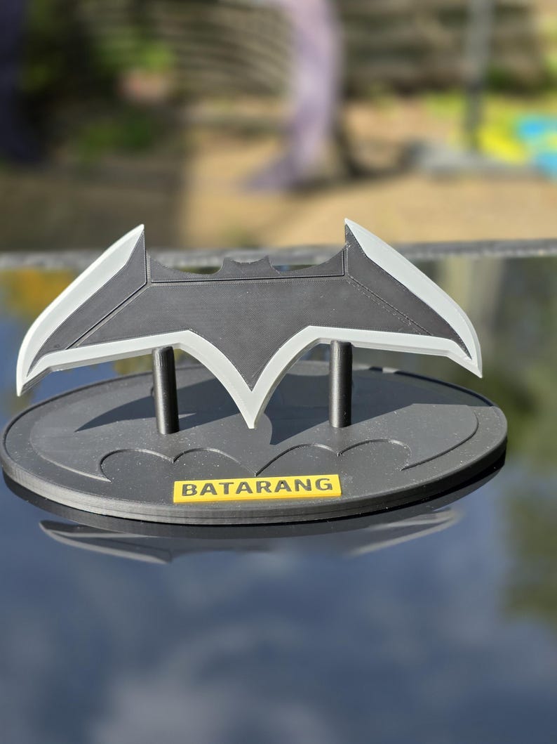 Batman-inspired 3D Printed Display Prop | Superhero Desk Decor | Comic ...