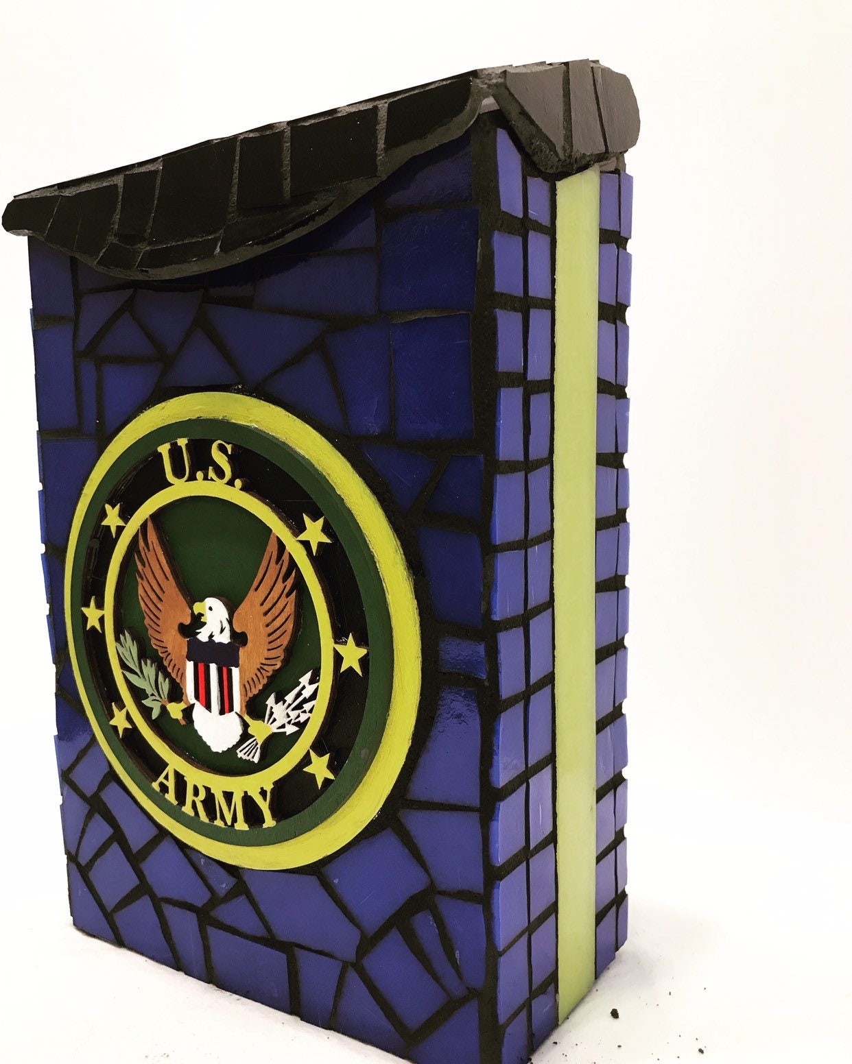Us Army Mosaic Mailbox - Etsy