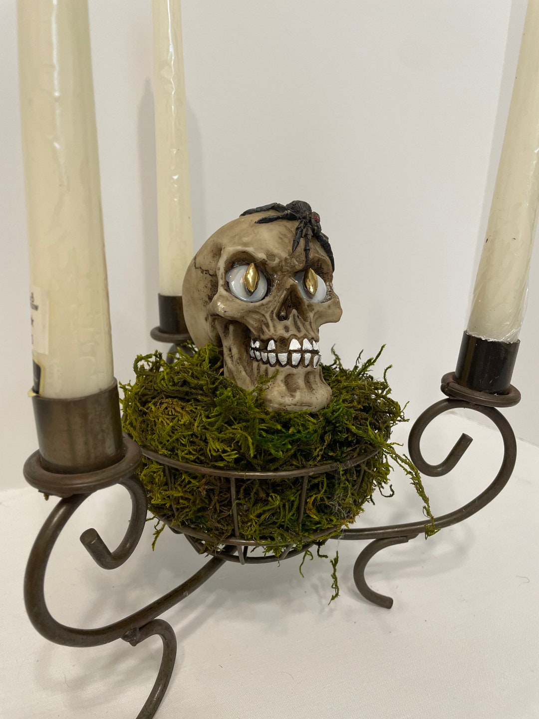 Skeleton Candle Holder - Etsy