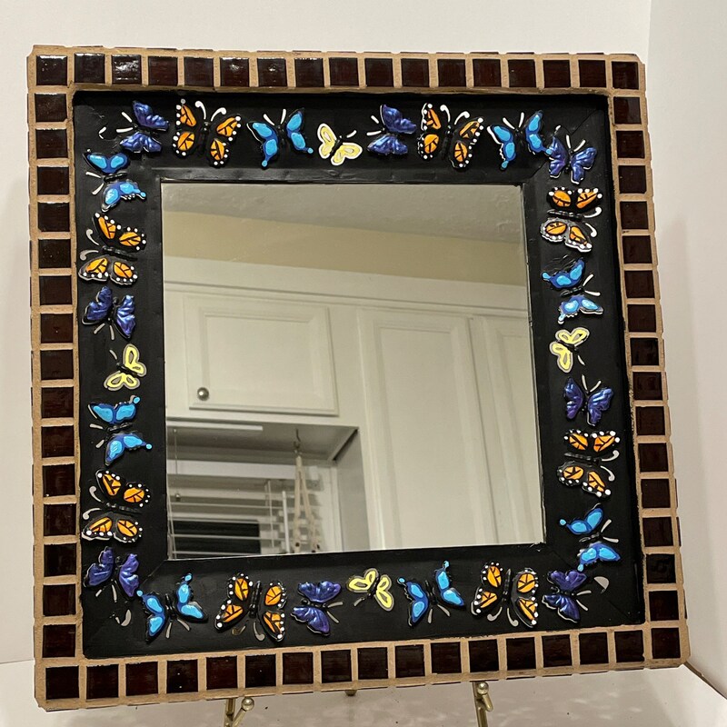 Butterfly Mirror - Etsy