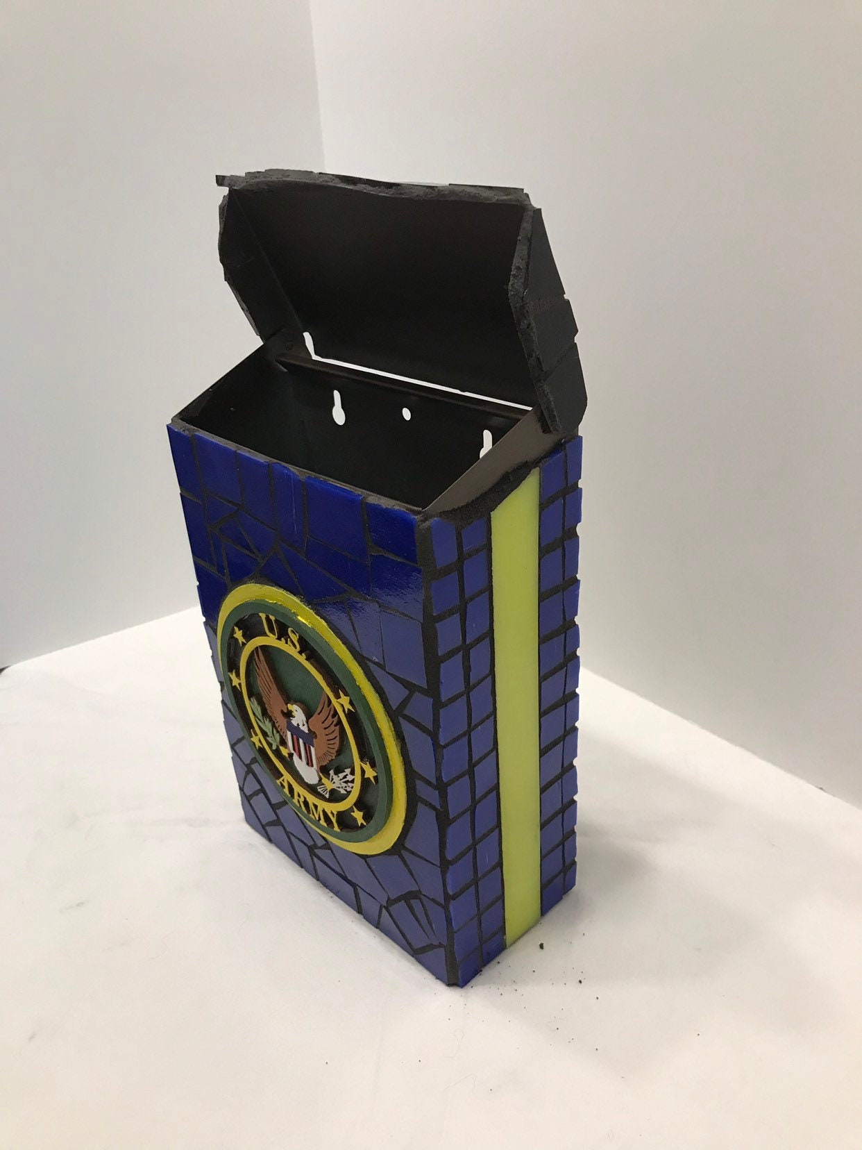 Us Army Mosaic Mailbox - Etsy