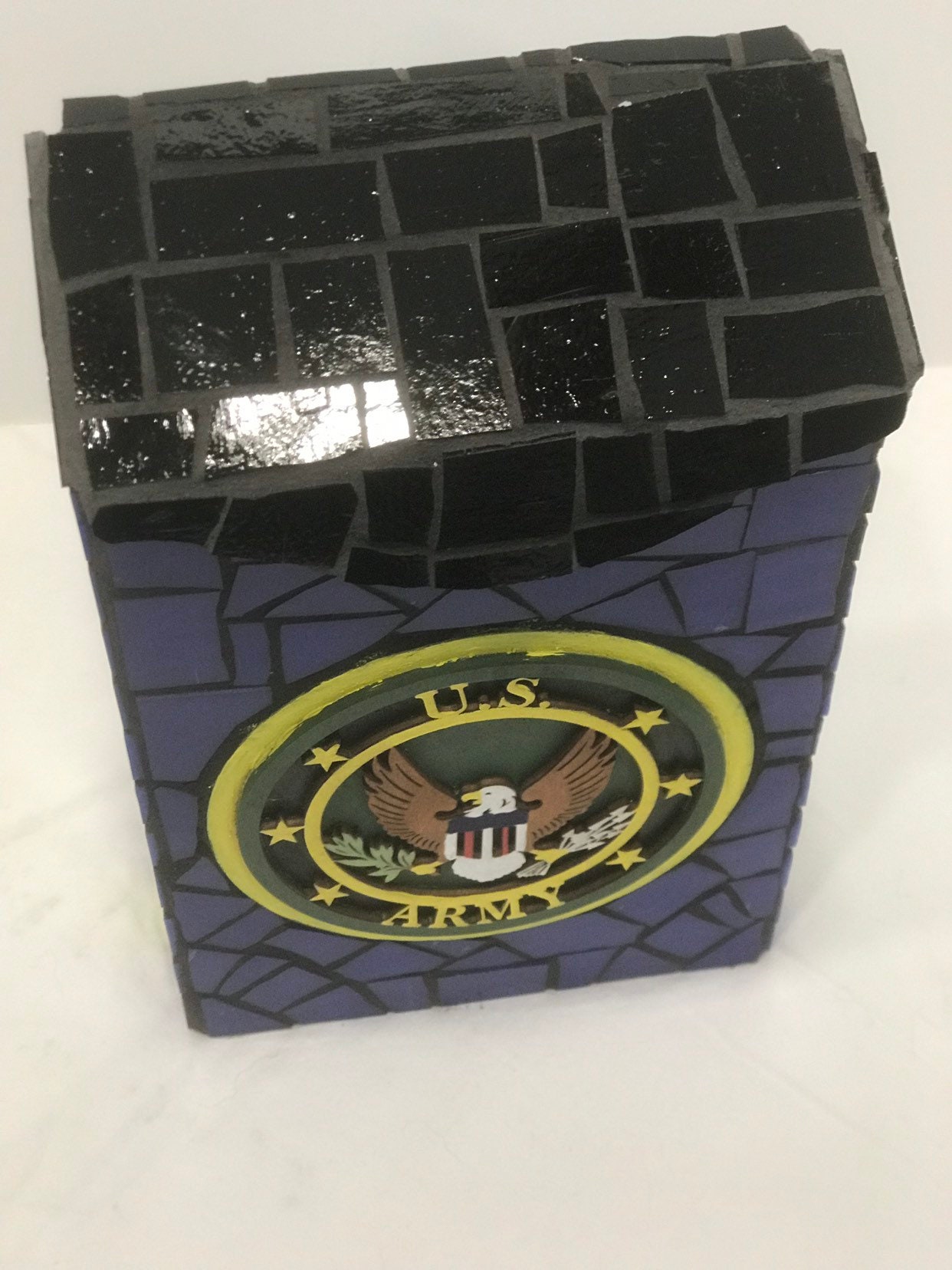 Us Army Mosaic Mailbox - Etsy