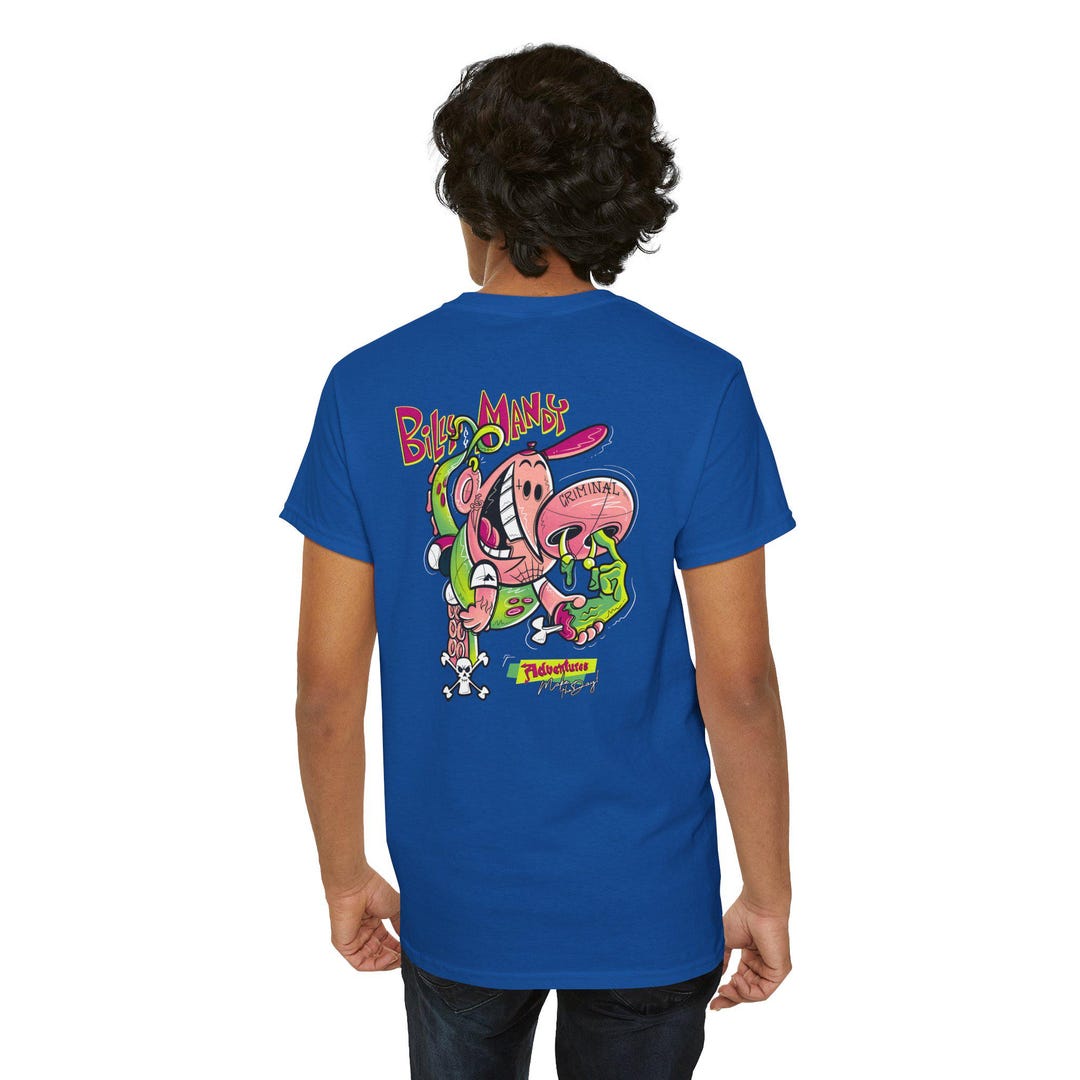 Billy & Mandy Cartoon Characters Graphic Tee - Etsy
