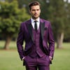 White Dinner Blazer With Black Trim: Custom Tailored Two-piece Suit ...