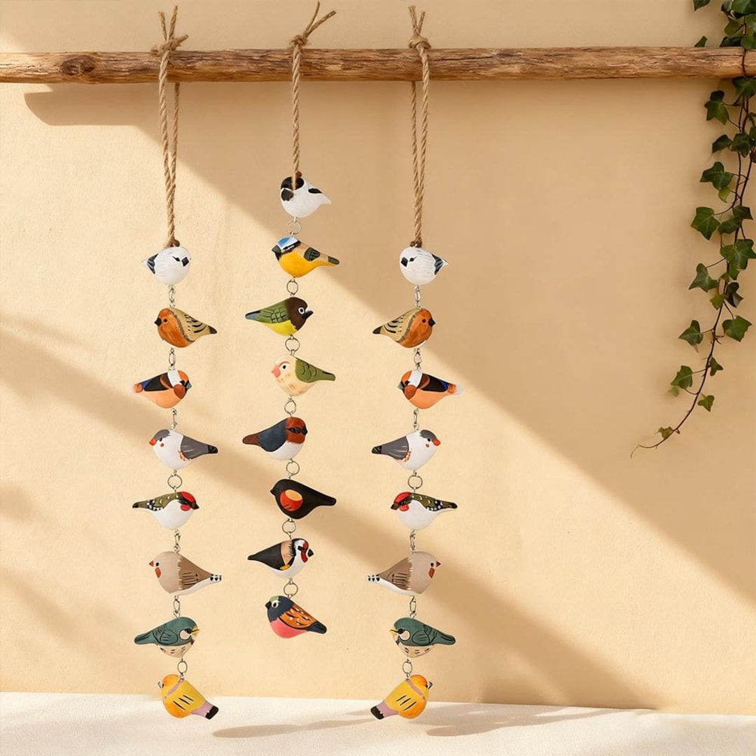 Hand-carved Bird Ornament, Hand Crafted Birds, Ornaments Bird Ornament ...