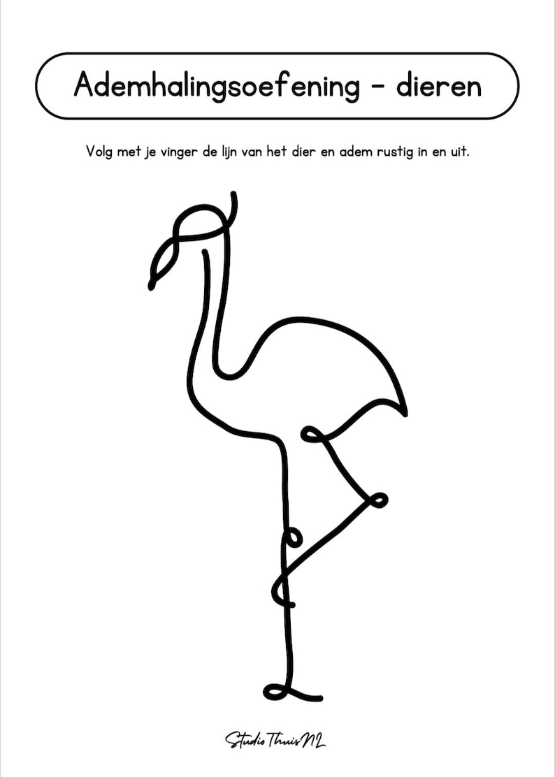 Ademhalingsoefening Dieren | Rust & Concentratie | Werkbladen Kleuters ...
