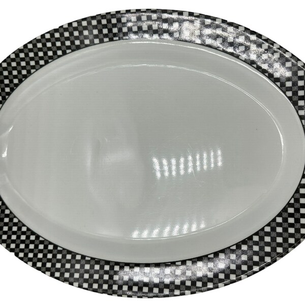 Checkerboard Plates - Etsy