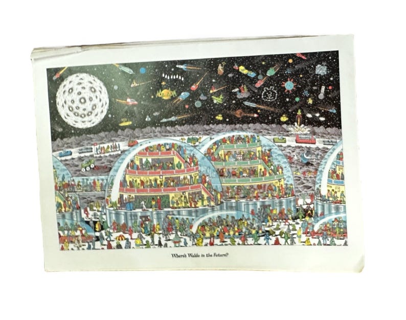 Where's Waldo? the Magnificent Poster Book by Martin Handford 21 X 15 ...