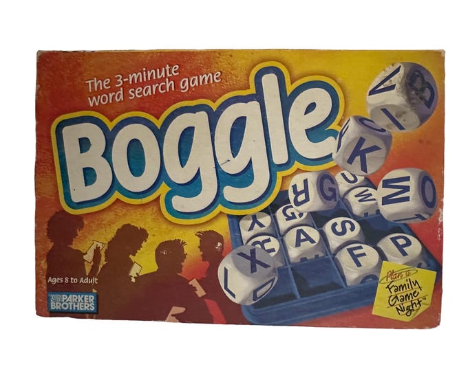Boggle Game FULL Hasbro Vintage 1999 - Etsy