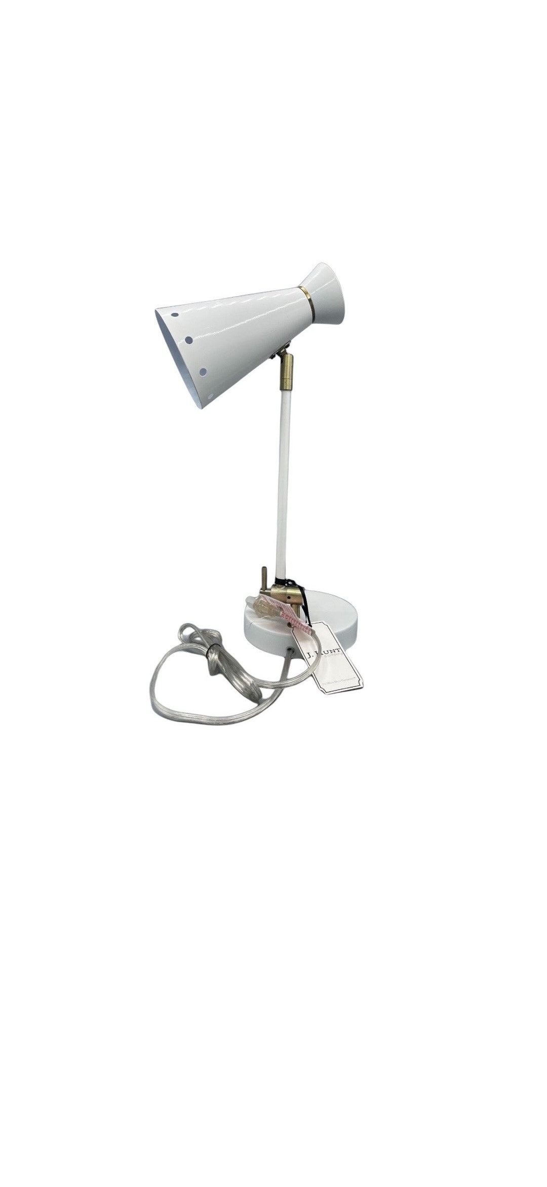 Hunt White Posable 20 Inch Desk Lamp New With Tag, Retro MCM Style, - Etsy