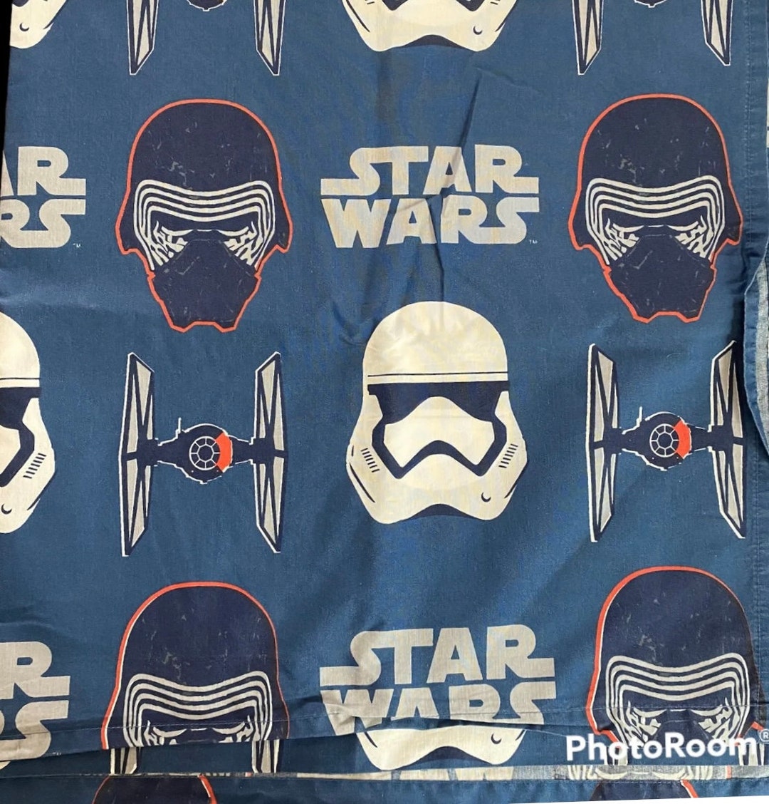 Star Wars Full Flat Sheet Kylo Ren Stormtroopers Fabric Crafts Jay ...