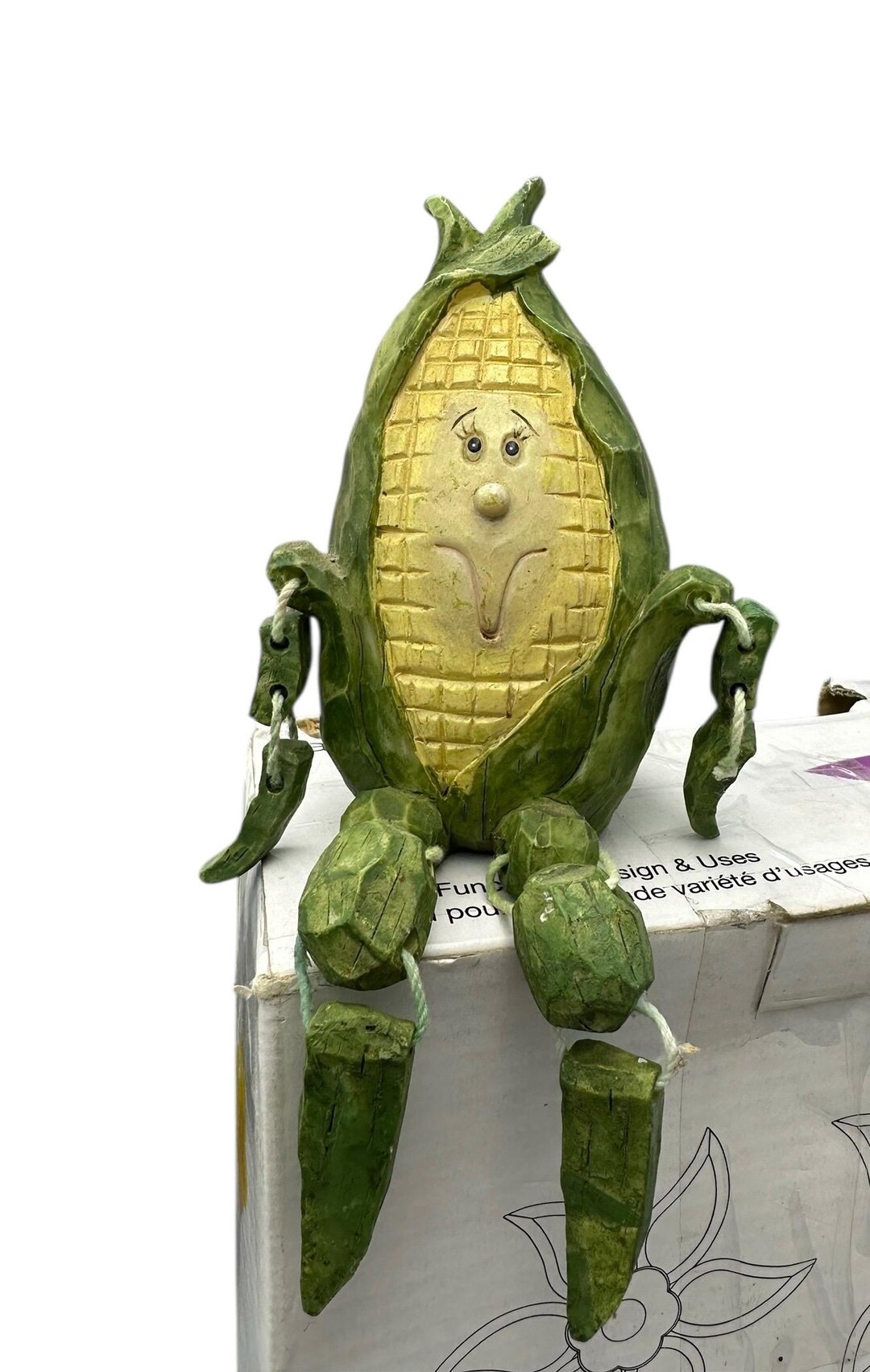 Anthropomorphic Corn Vegetable Resin Shelf Sitters 7x4” - Etsy