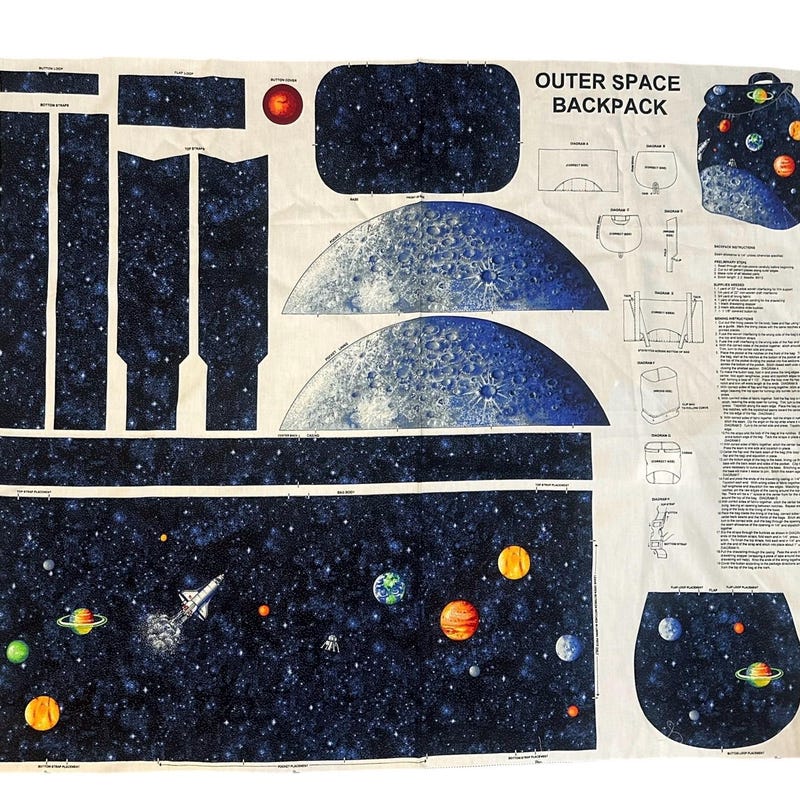 Space Backpack - Etsy