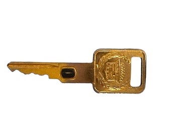 Vintage Cadillac Gold Key C Ignition Fleetwood, Brougham, Eldorado ...