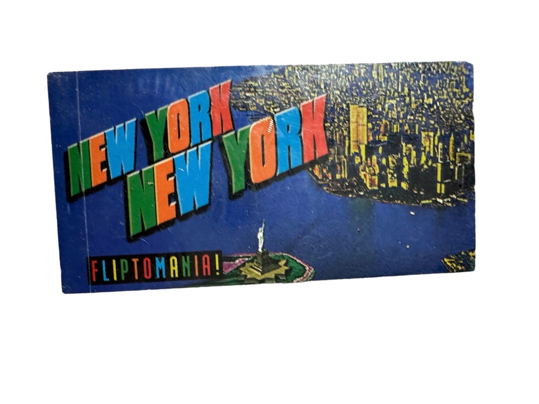 Fliptomania! NEW York NY Flip Book NYC Statue Liberty King Kong, New - Etsy