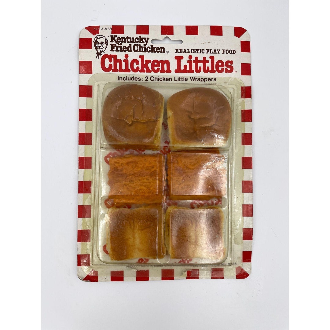 Kentucky Fried Chicken, Play Food, Chicken Littles, NOS, in Original ...