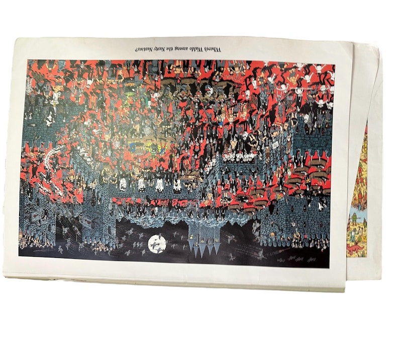 Where's Waldo? the Magnificent Poster Book by Martin Handford 21 X 15 ...