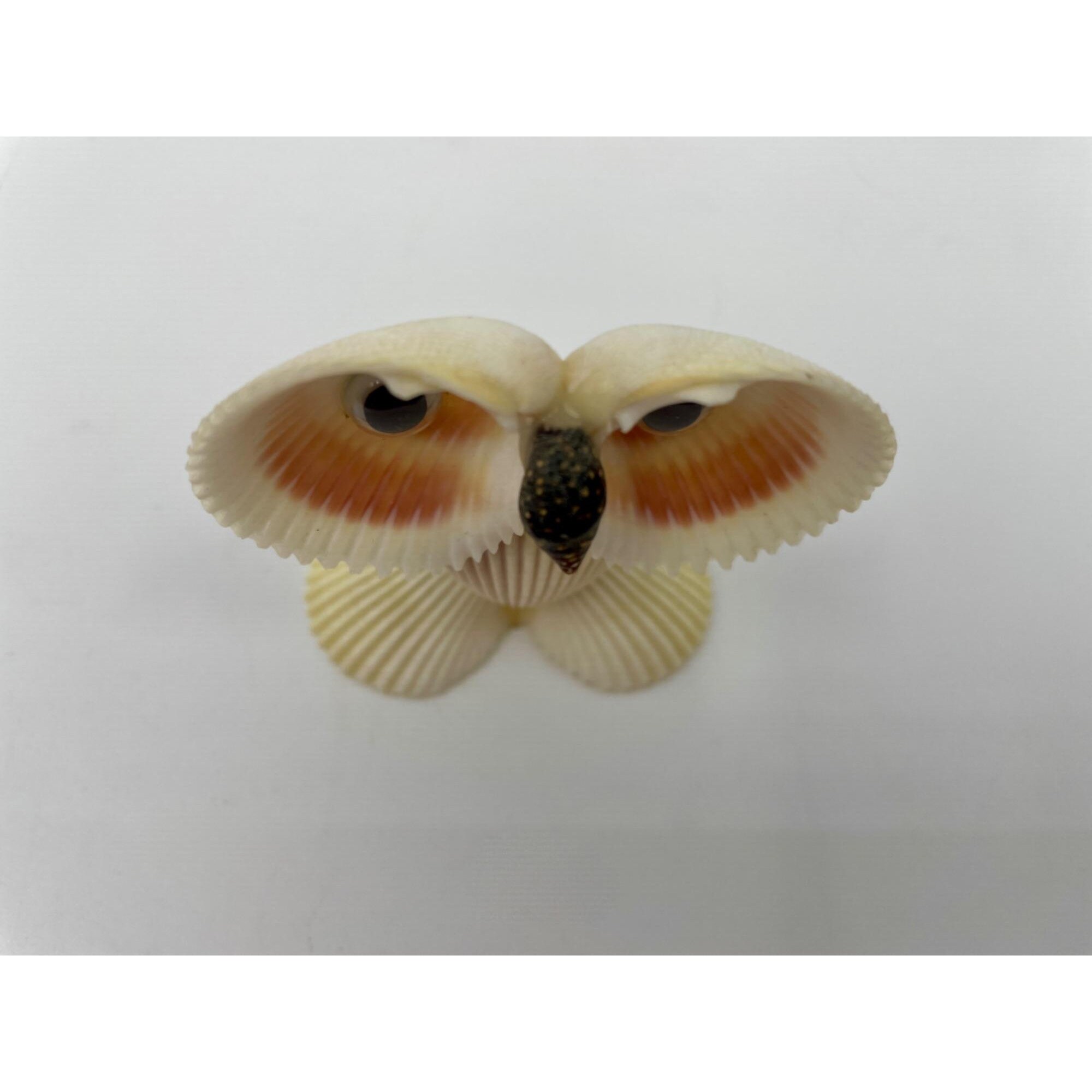 Clam Shell Vtg Googly Eyes Sea Shell Figurine Trinket | Etsy